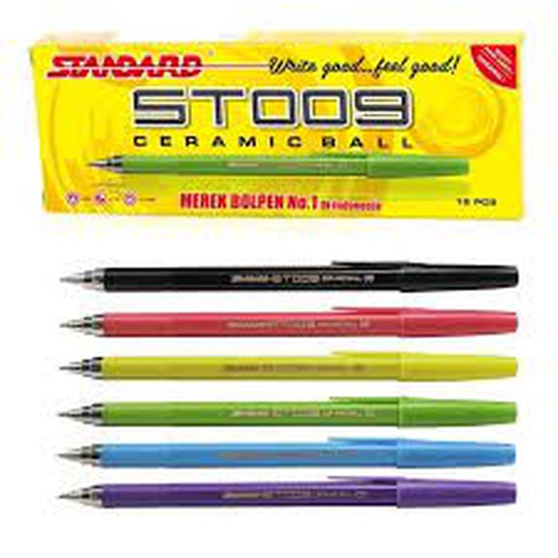 Bolpoint Standard Warna