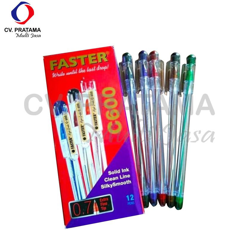 Faster Ballpoint C600 Hitam