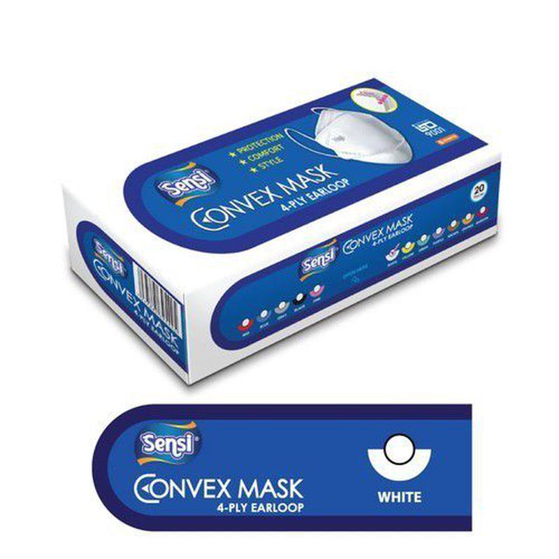 Sensi Convex Mask 4D KF94 4-ply earloop