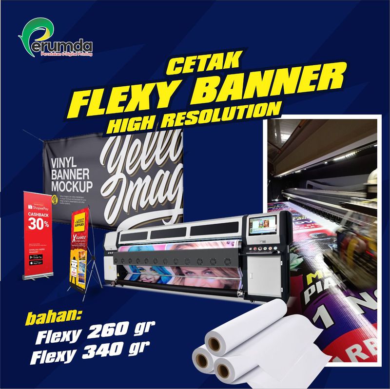 CETAK BANNER/MMT (Per Meter)