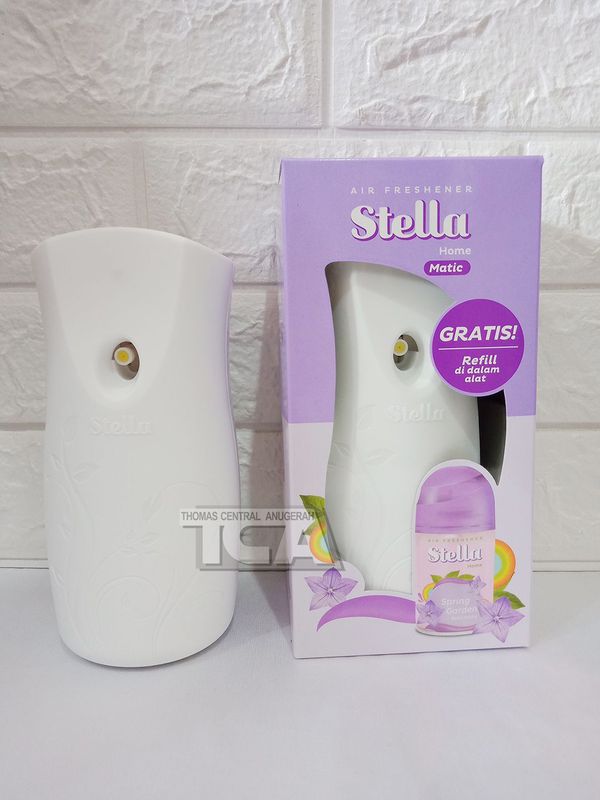 Air Freshener Stella Matic Box Set (Alat + Refill 225 ml +Baterai ...