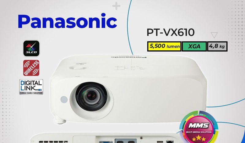 PANASONIC Projector PT-VX610