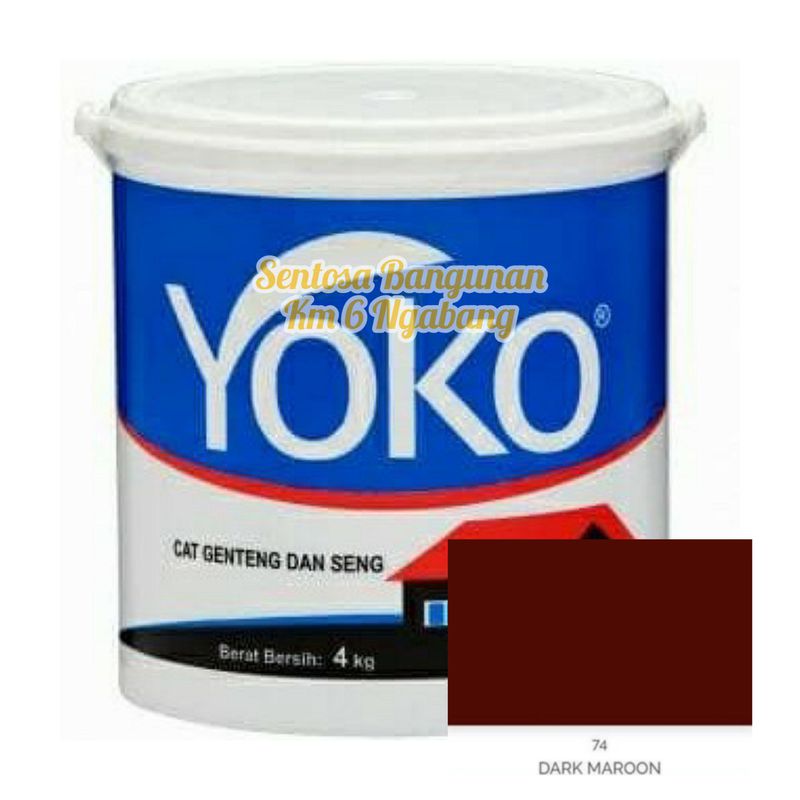 CAT YOKO 5L DARK MAROON 74