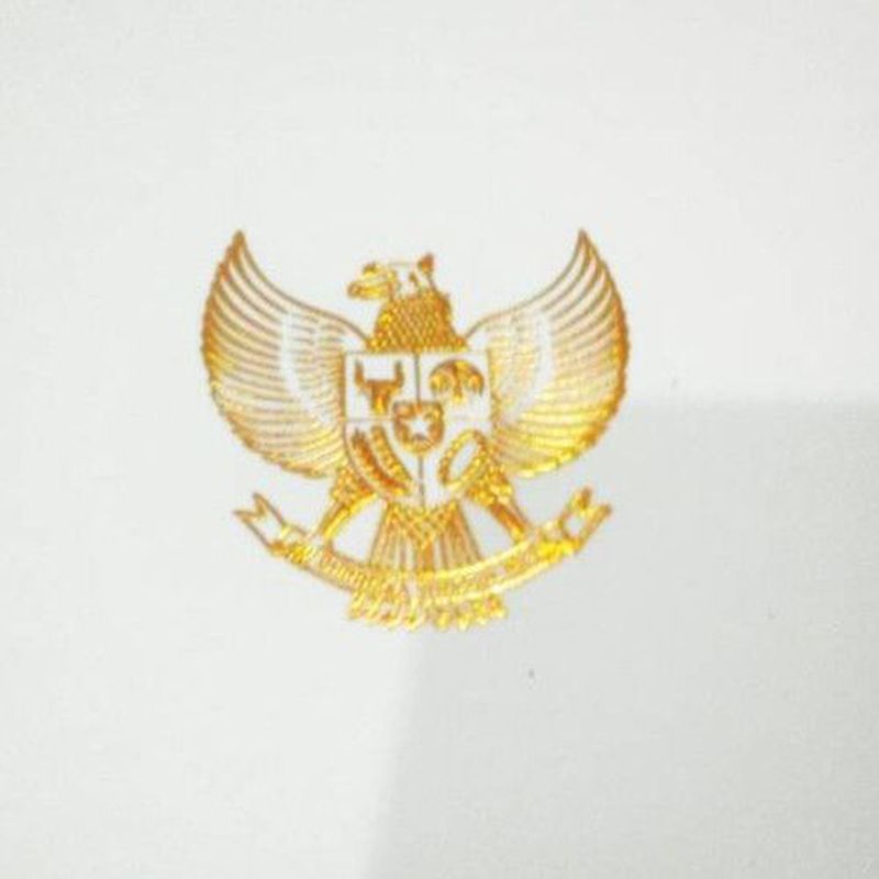 Hotprint Polimas Warna Lambang Garuda