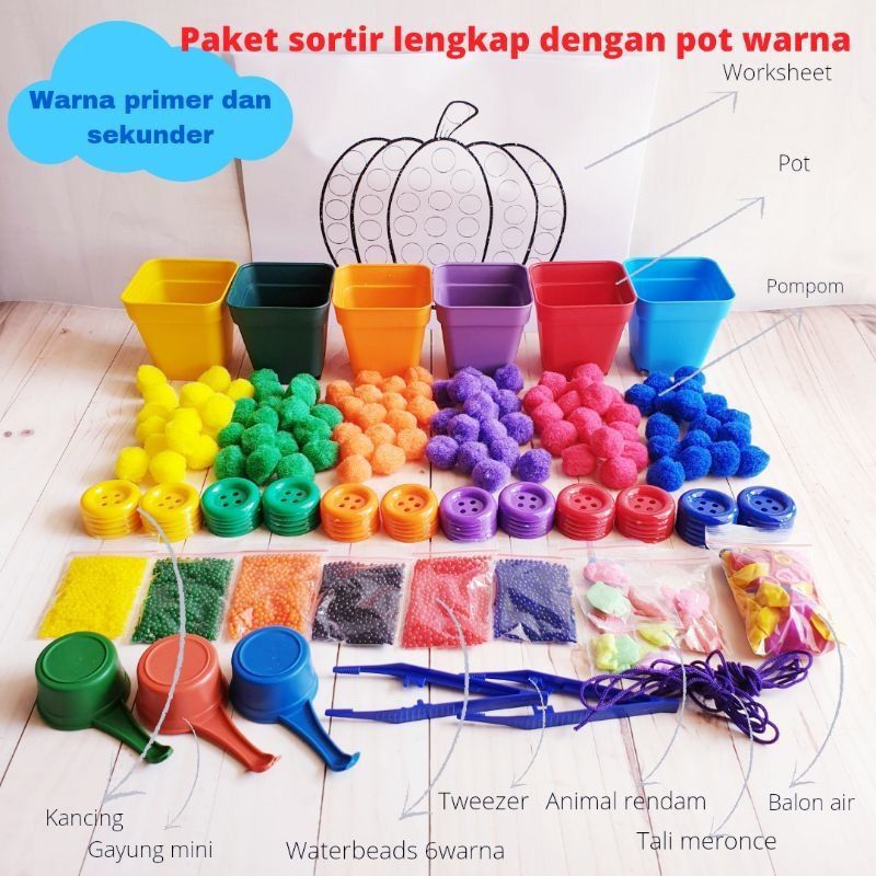Paket Sortir Warna