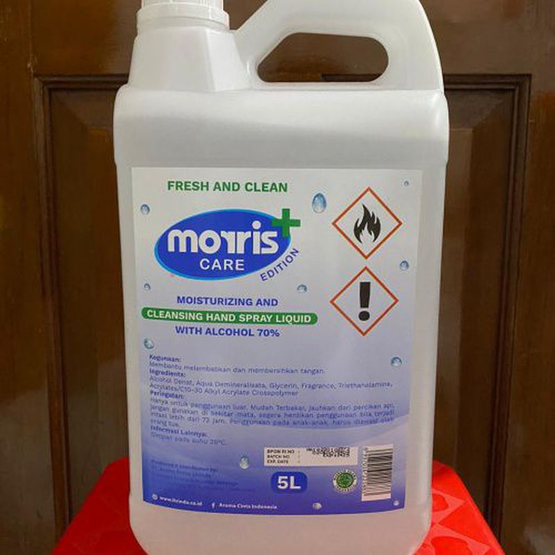 hand sanitizer morris (5 LITER)