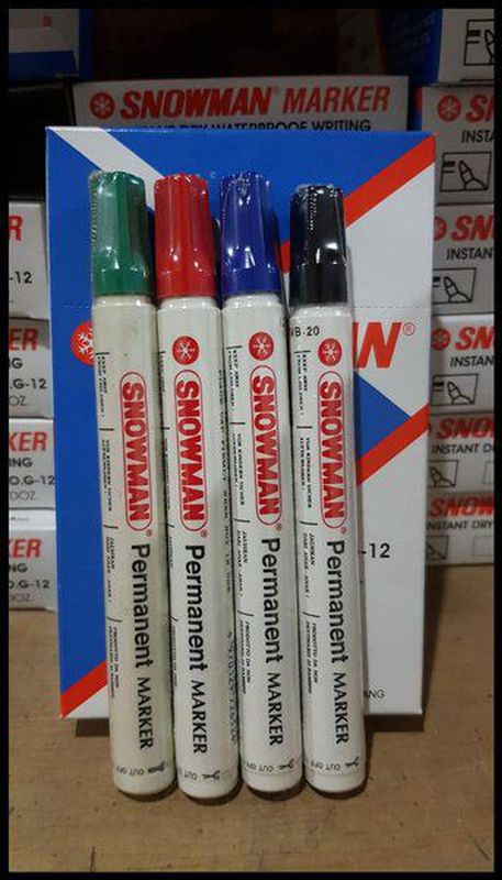 Spidol 4 Warna