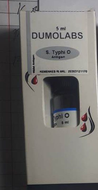 DUMOLAB WIDAL TYPHI O