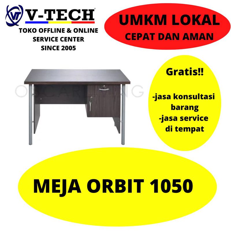 V-TECH MEJA KANTOR ORBIT 1050
