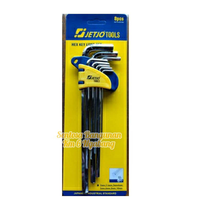KUNCI L BATANGAN - JETJO TOOLS--V MM8