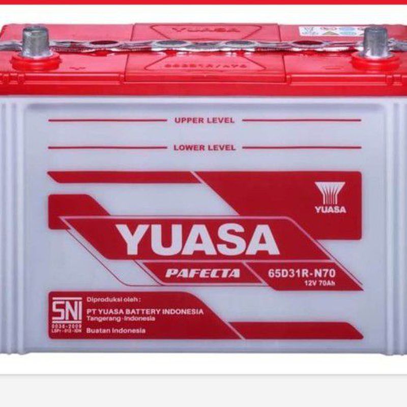 AKI BASAH YUASA 12V 70Ah 65D31R- N70