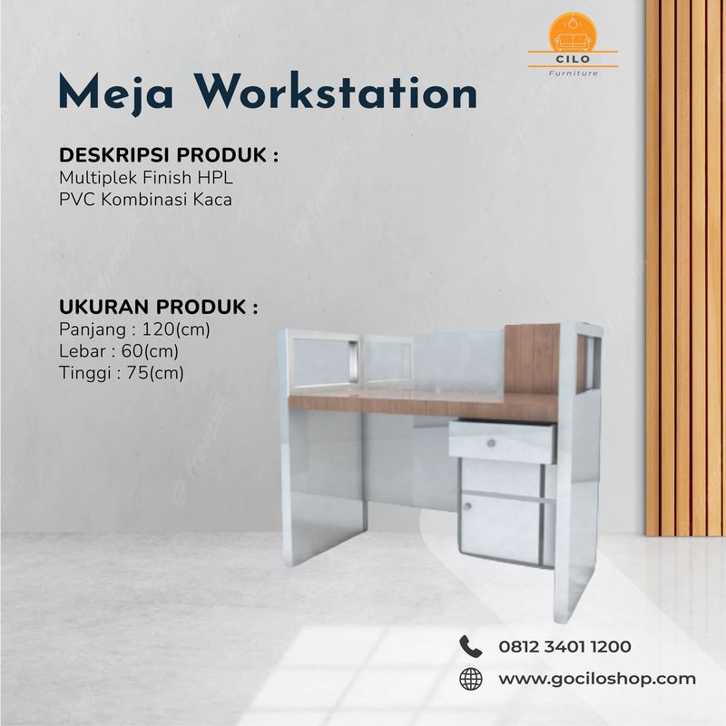 Meja Workstation C14