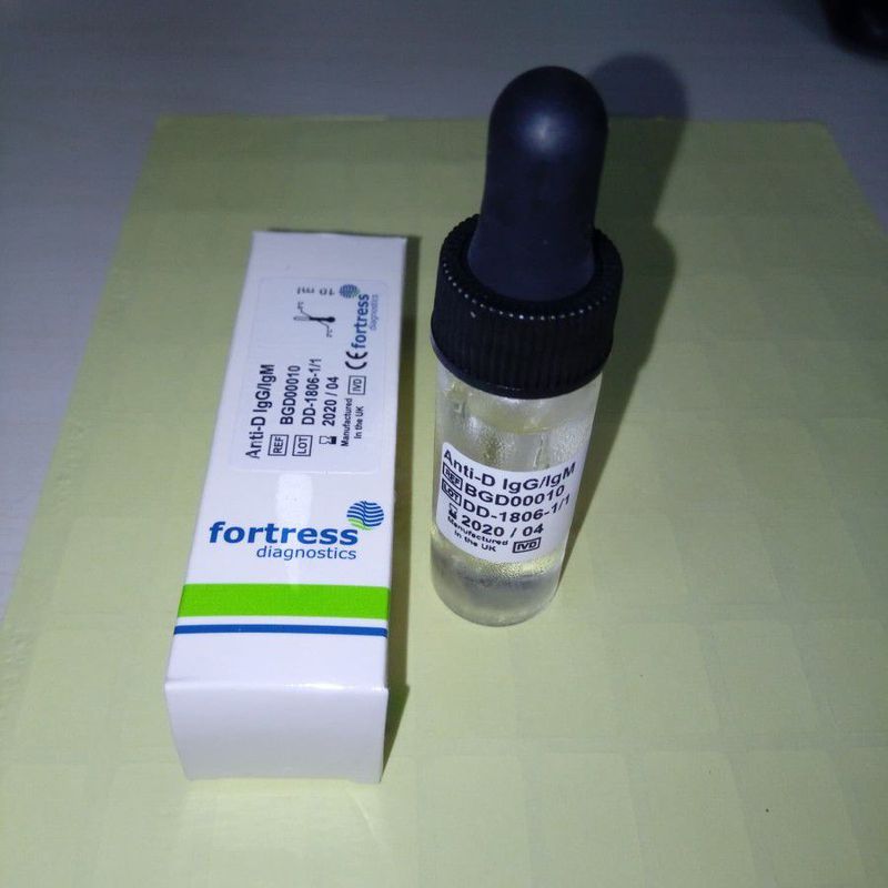 FORTRESS REAGENT GOLONGAN DARAH ANTI-D