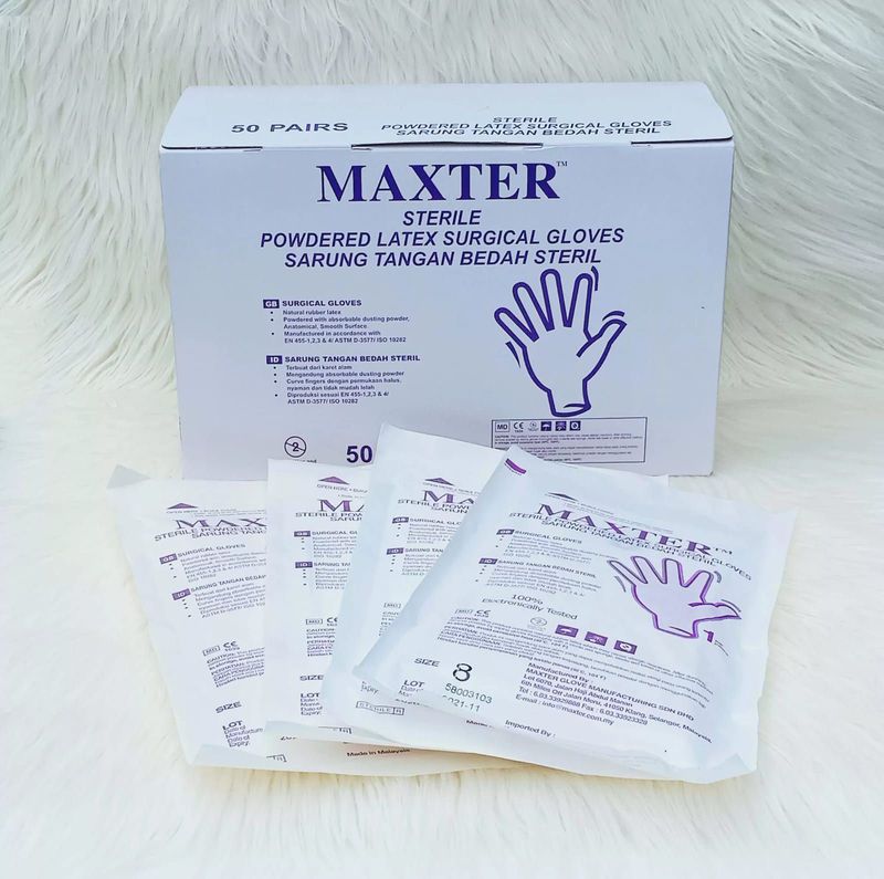 Sarung Tangan Steril Maxter - 7,5