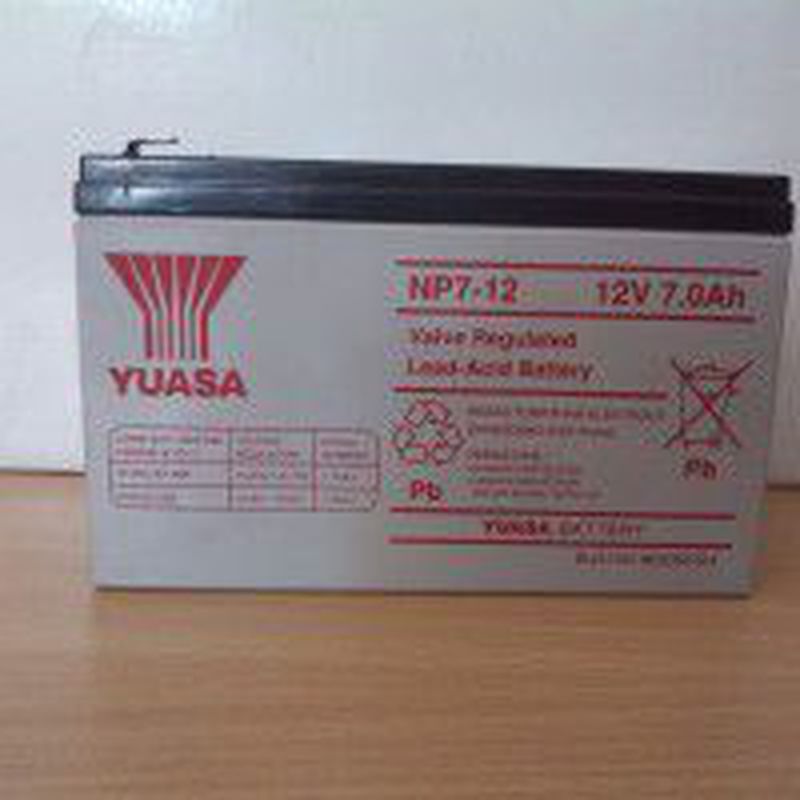 Batteray Yuasa NP7-12 ( 12V-7,0 AH )
