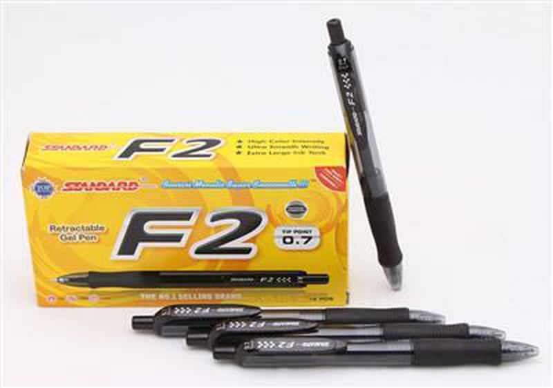 Ballpoint Standard F2 Gell Hitam