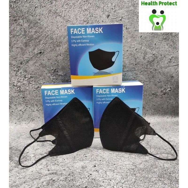 MASKER DUCKBIL HITAM FACE MASK (/DUS)