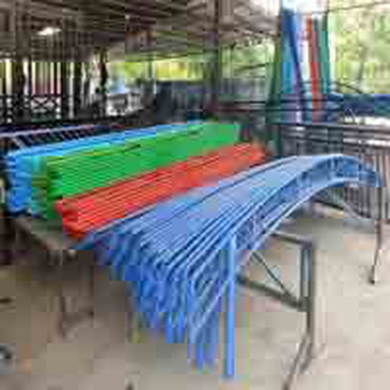 Rangka Tenda Terowongan Ukuran 4 x 7 Meter