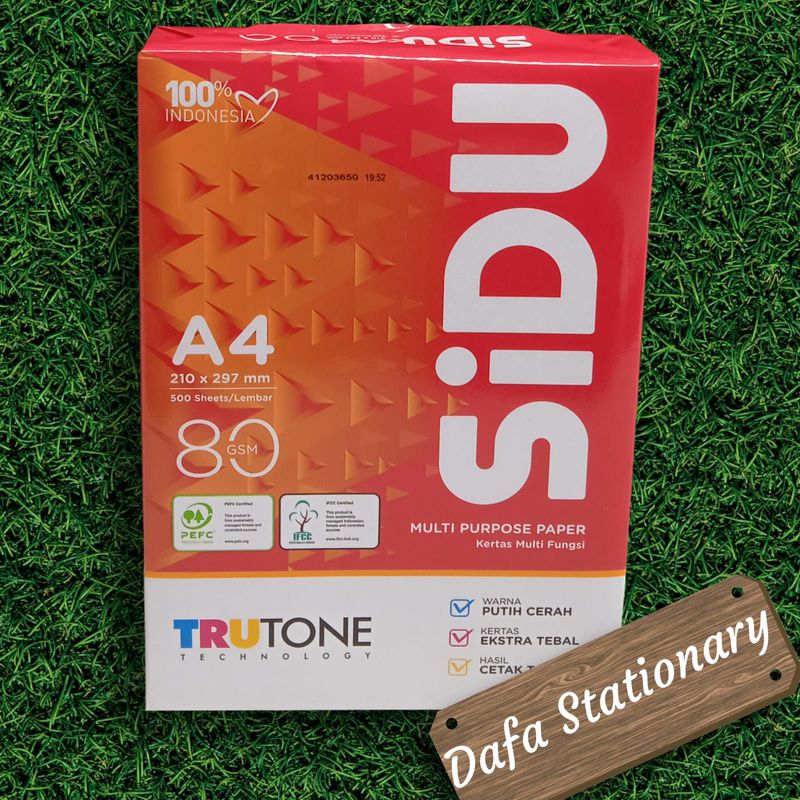 Kertas HVS A4 Sidu 80 gram / RIM