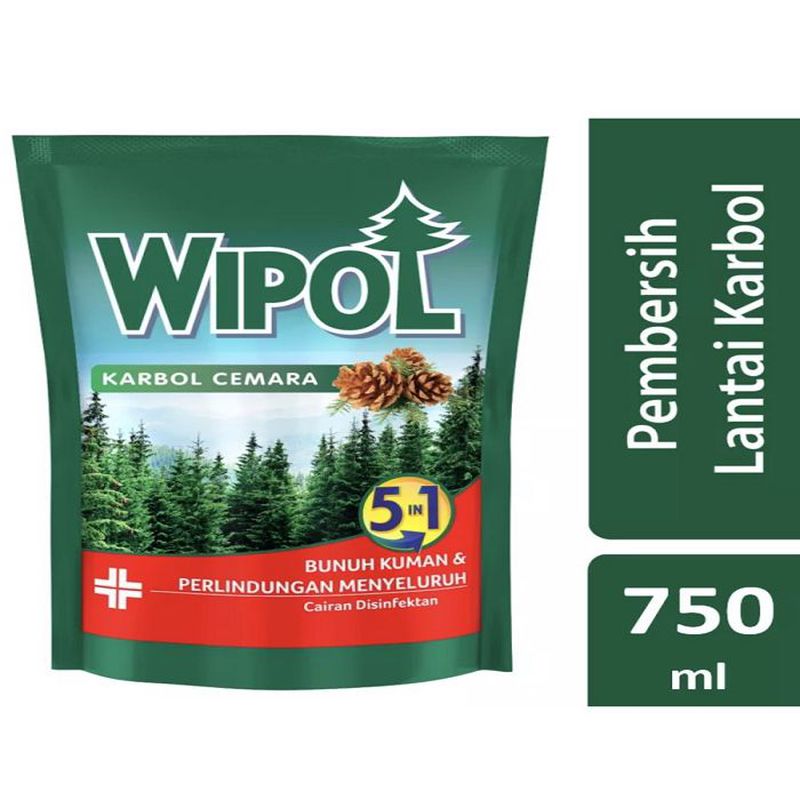 KARBOL WIPOL wangi cemara 750 ML