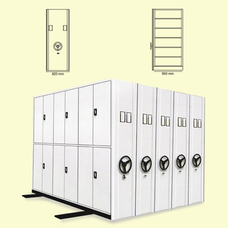 Lemari Arsip Geser 3L5R (Box Arsip)