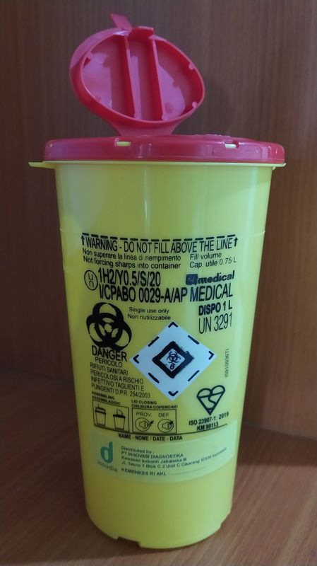 Sharp Container Dispo 1L AP Medical
