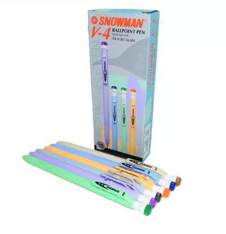 Ballpoint Snowman V4