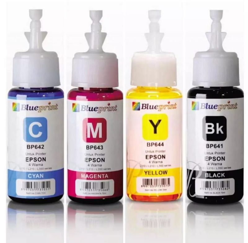 TINTA REFILL BLUEPRINT 70ML EPSON 664 - Biru