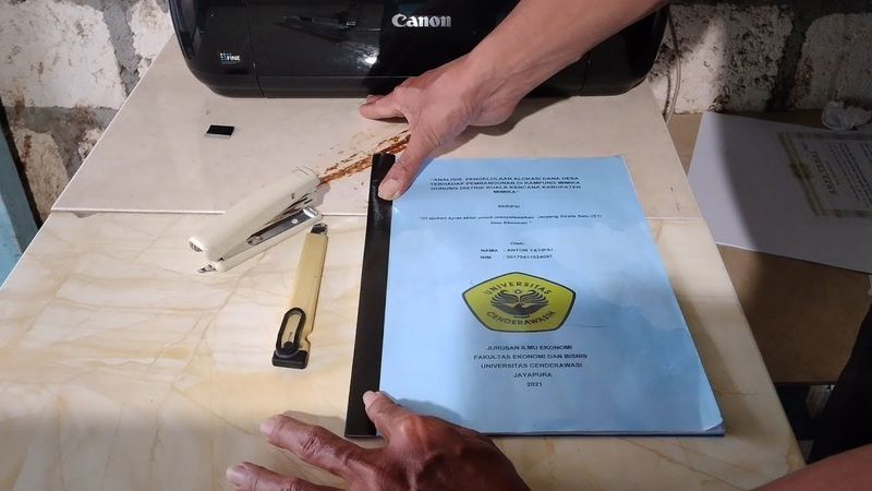 Jilid Dokumen - Cover Karton Buffalo - F4/A4