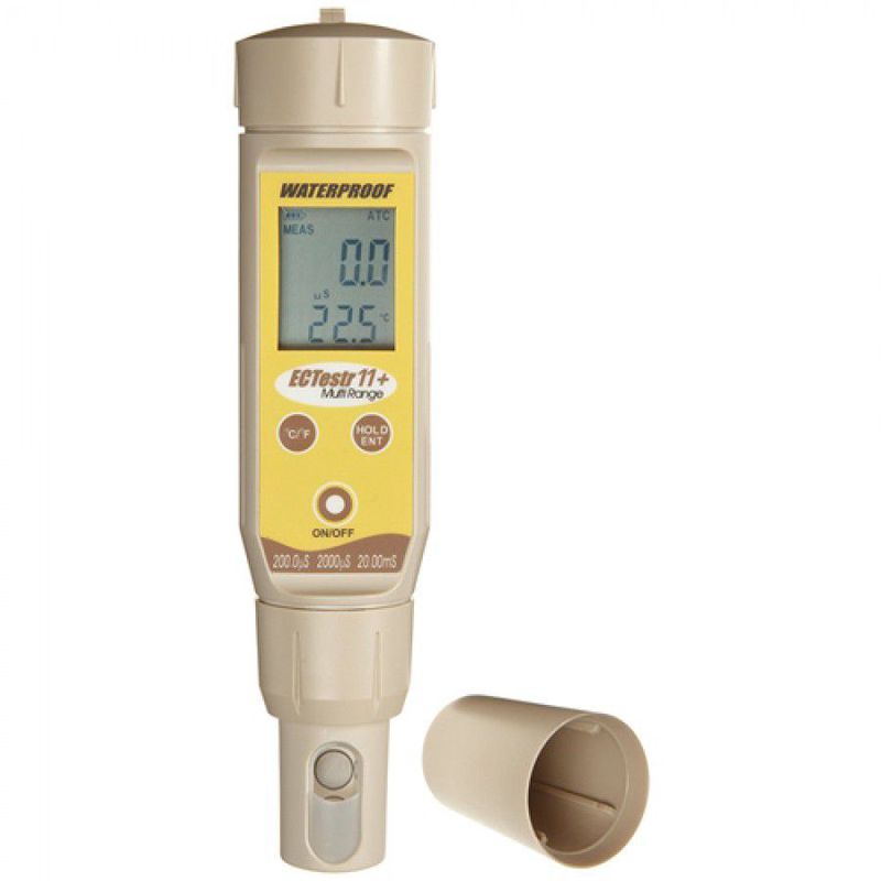 EUTECH Waterproof ECTester11 Dual Range Testr with ATC & temperature ...