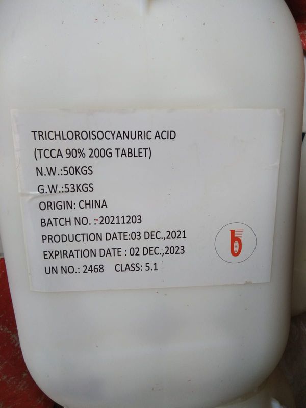 TCCA TABLET 90% @ 50 KG