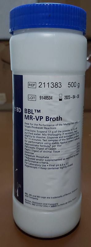 211383 BOTTLE MR-VP BROTH 500G DIFCO