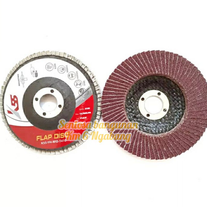 MATA GRENDA AMPLAS FLAP DISC