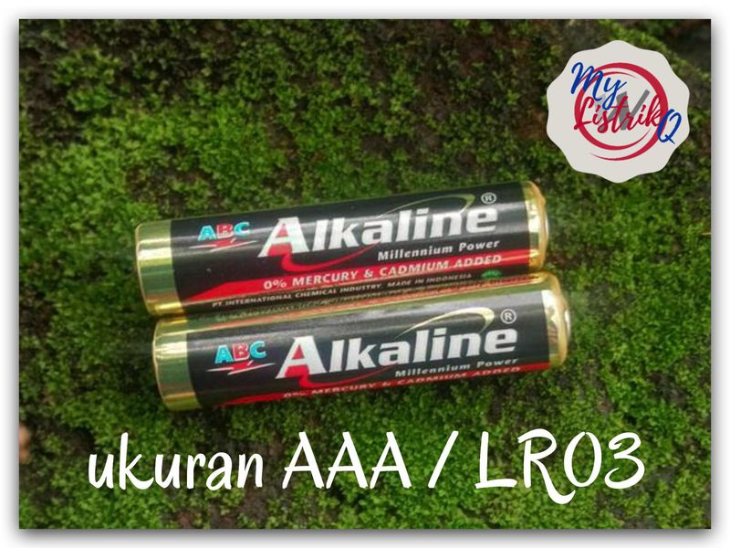 Baterai ABC Alkalin AAA/LR03