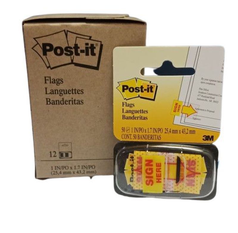 SIGN HERE 3M - 1 Pack