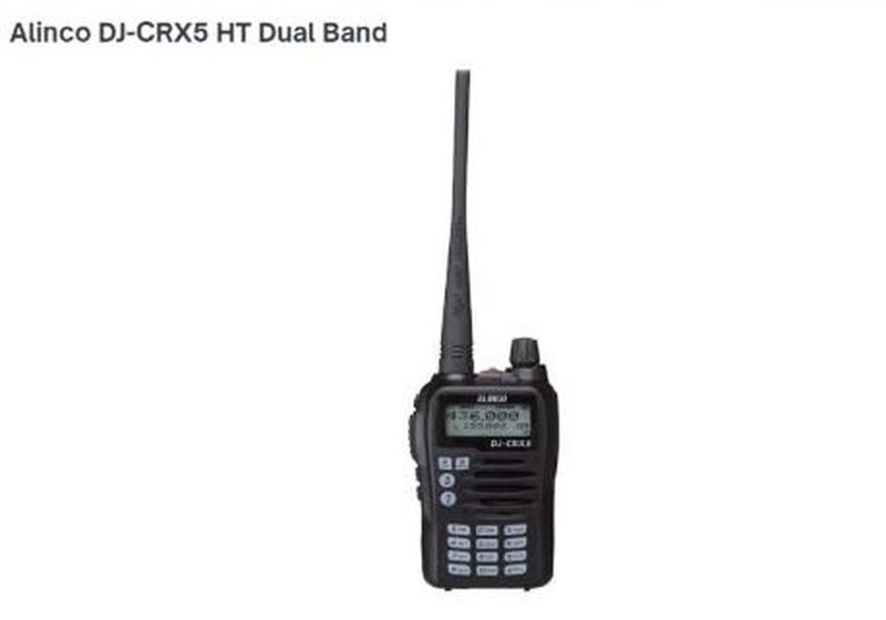 Alinco DJ-CRX5 HT Dual Band