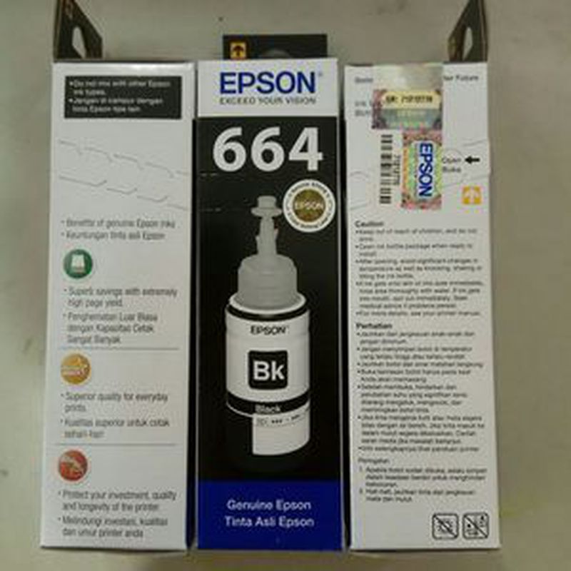 Tinta Epson 664 Hitam