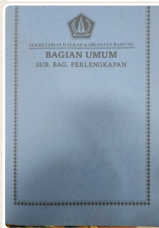 Cetak Map Berlogo,Map Cetak Hitam Putih