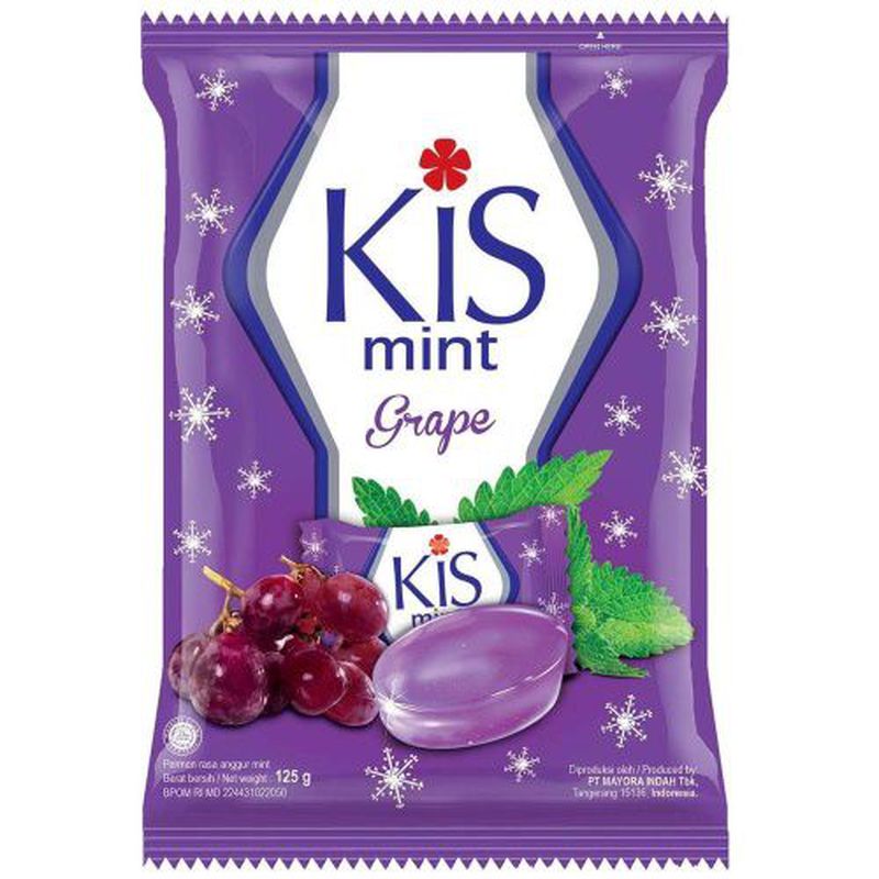 PERMEN KISS MINT GRAPE