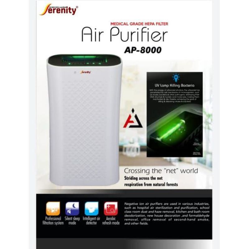 Serenity Air Purifier AP 8000
