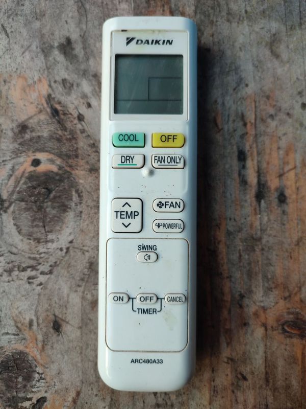 REMOTE AC merk DAIKIN