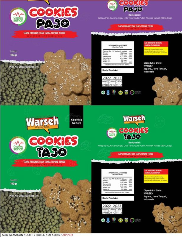 Cookies Sehat Warseh Premium