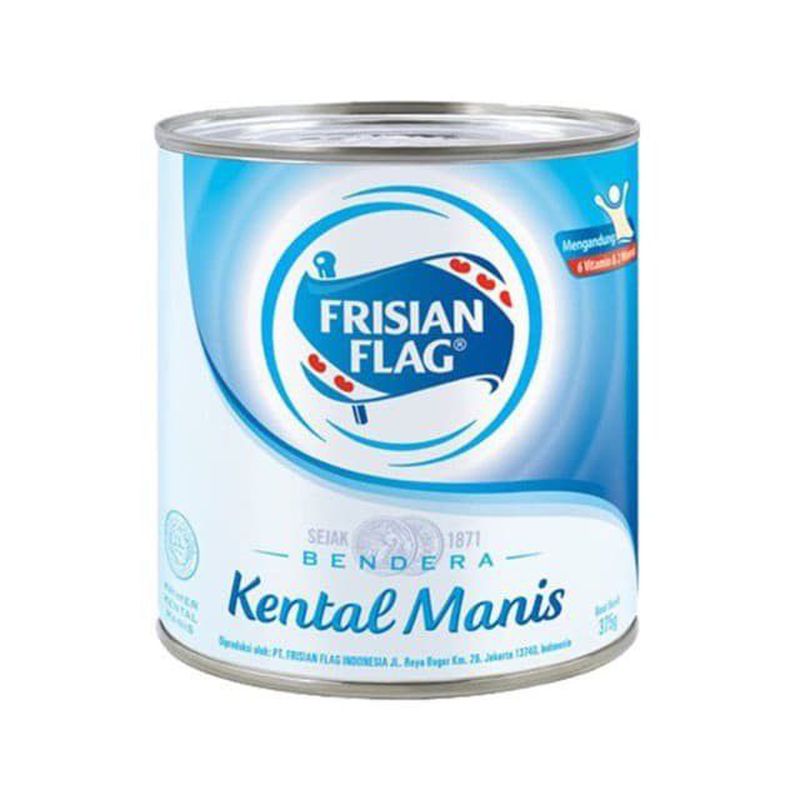 018LU - Frisian Flag Kaleng Putih 370gr