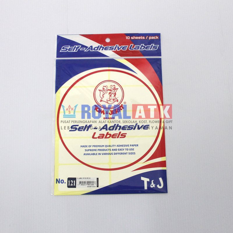 TJ LABEL PUTIH NR.120 1802217001592