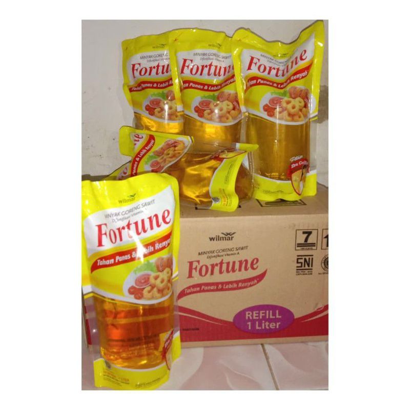 MINYAK GORENG FORTUNE 1 LITER