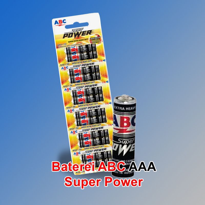 Baterei ABC Super Power AAA