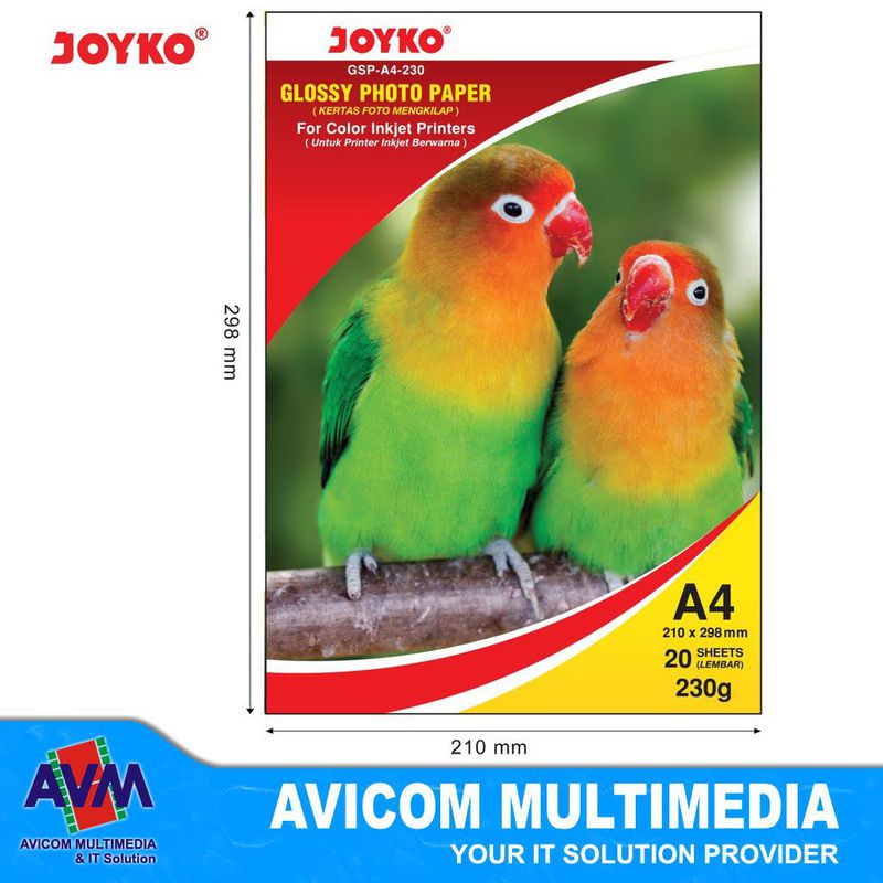 Glossy Photo Paper GSP-A4-230