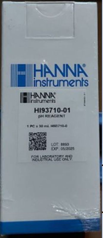 HI93710-01 pH, phenol red method, Reagent kit for 100 tests (pH) HANNA