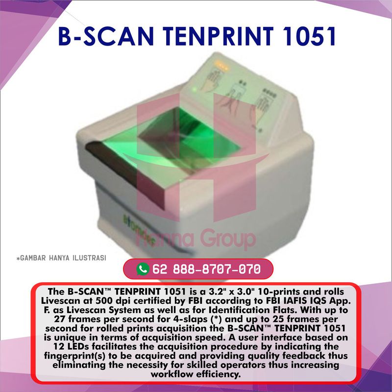 BIOMORF B-SCAN TENPRINT 1051