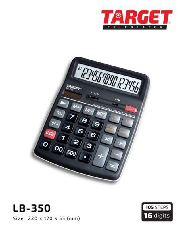 KKB KALKULATOR TARGET LB-350 16 DIGIT